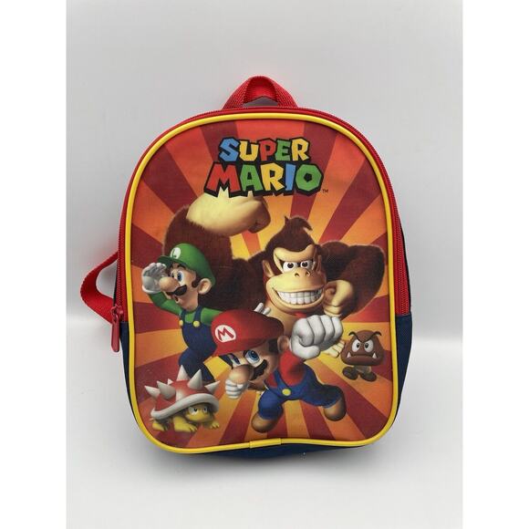 Nintendo | Accessories | Super Mario Mini Backpack Mario Luigi Donkey ...
